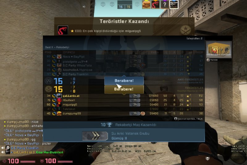 CS:GO'da rekabetçide en fazla aldığın kill sayısı kaç? - SENDEOYLA